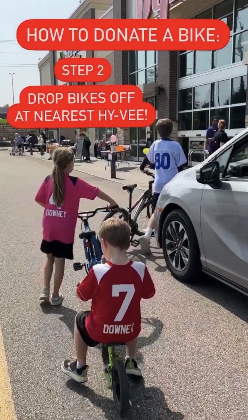 HOW TO DONATE A BIKE?