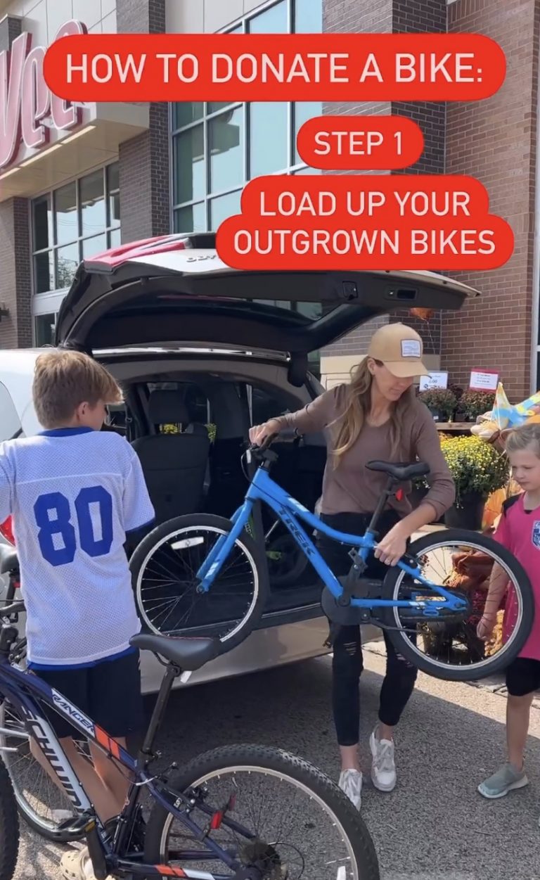 HOW TO DONATE A BIKE?